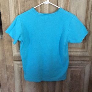 Mark, Fore & Strike | Tops | Terrific Turquoise Blue Color Short Sleeve ...